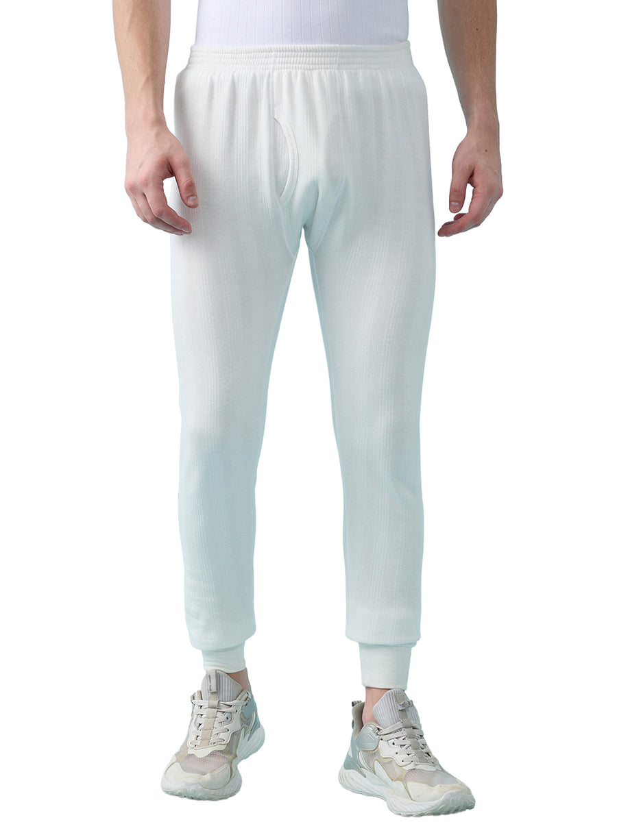 Buy Hint Men’s Flare Thermal Trousers - White | Hint World