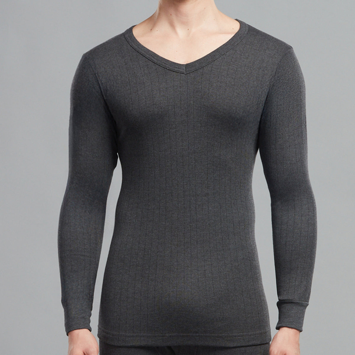 Macho Premium Cotton-Polyester Slim-Fit Parka Thermal Vest - V-Neck ...