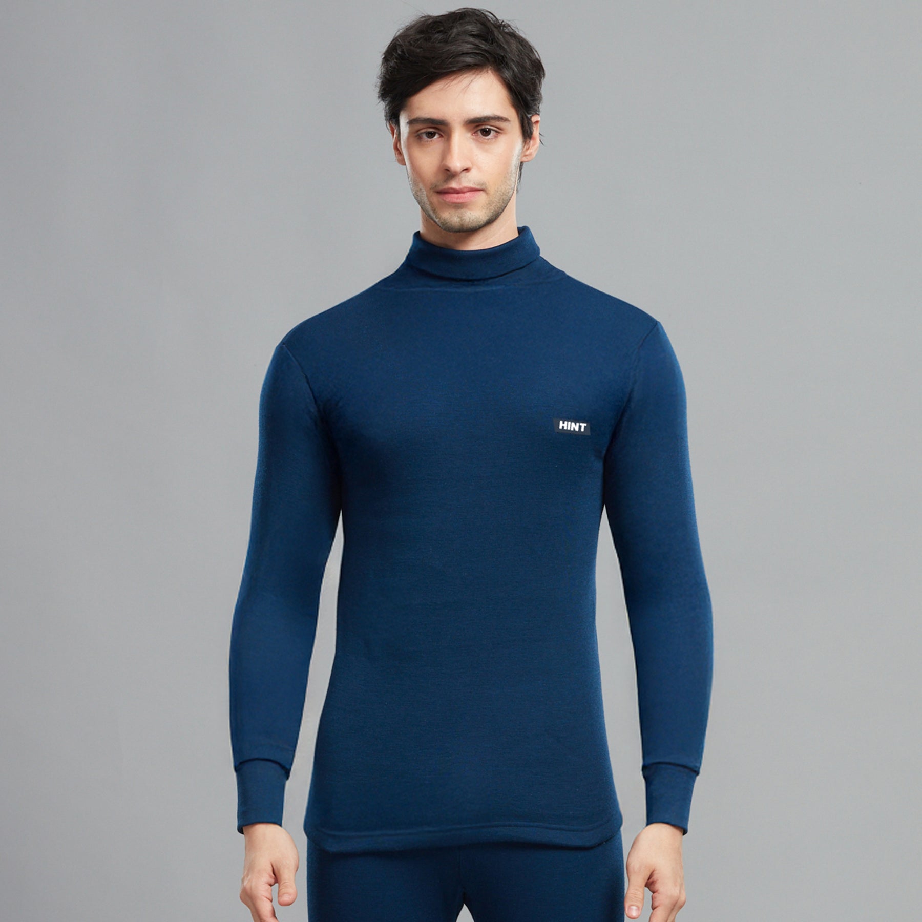 Men's Thermal Vest, Hi-Neck Full Sleeve Winter Inner Wear | Hint World